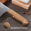 SHI BA ZI ZUO 7 Inch Stainless Steel Heavy Duty Bone Cleaver