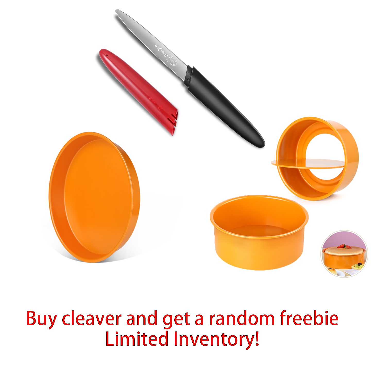 SHI BA ZI ZUO 7 Inch Stainless Steel Heavy Duty Bone Cleaver